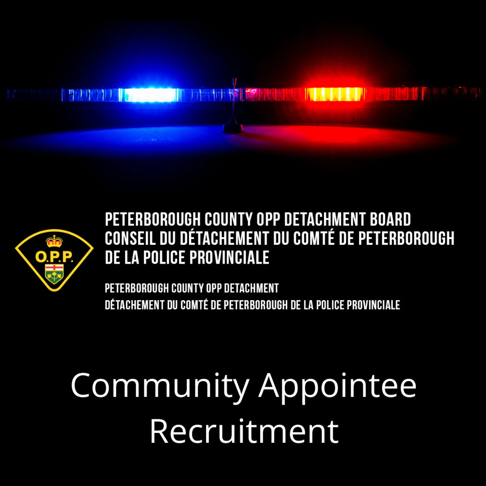 Community Members Invited to Participate in New Peterborough County OPP ...